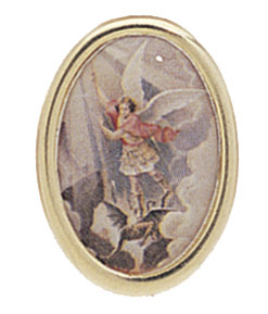 Saint Michael Religious Lapel Pin | HolyFamilyOnline.com