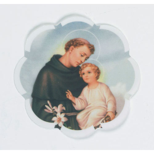 St Anthony Window Decal | HolyFamilyOnline.com