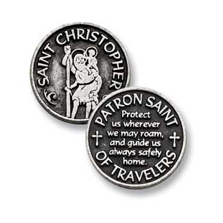St. Christopher Pocket Token | HolyFamilyOnline.com