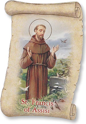 St. Francis of Assisi Sticker | HolyFamilyOnline.com