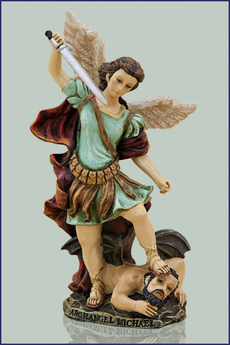 HolyFamilyOnline.com - St. Michael Florentine Statue