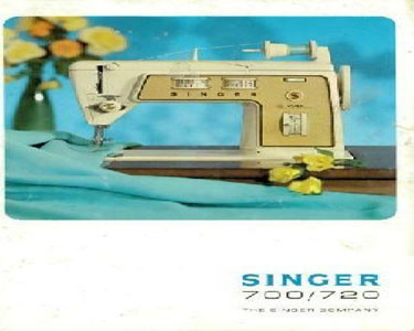 Singer Owners Manual 700-720