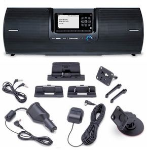 SiriusXM Portable Speaker Dock with Onyx EZR and Vehicle Kit Bundle