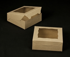 Brown Cake Boxes