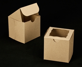 Natural Brown Bakery Boxes (eco-friendly)