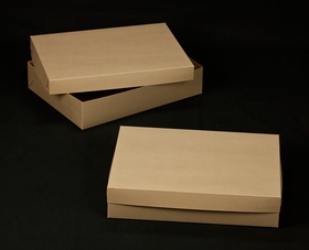 Natural Brown Cupcake Boxes