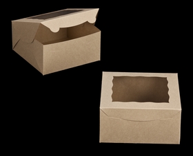 Brown Cake Boxes