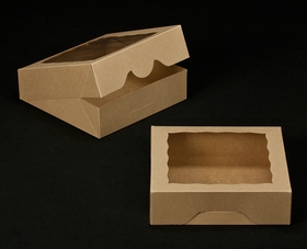 Natural Brown Bakery Boxes (eco-friendly)
