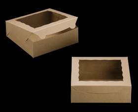 Natural Brown Bakery Boxes (eco-friendly)