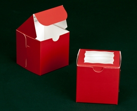Red Cupcake Boxes