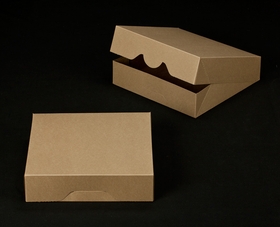 Natural Brown Bakery Boxes (eco-friendly)