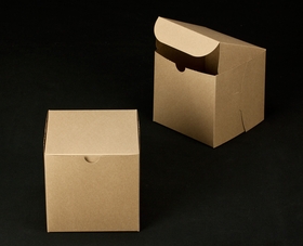 Brown Cake Boxes