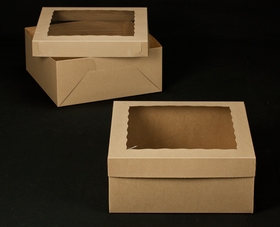 Brown Cake Boxes
