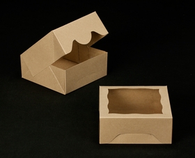 Natural Brown Bakery Boxes (eco-friendly)