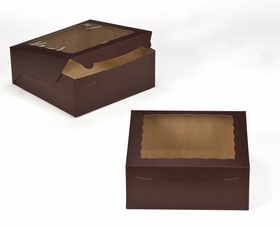 Brown Cake Boxes