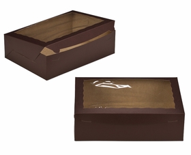 Brown Cake Boxes