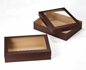 Brown Cake Boxes