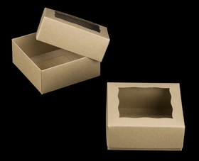 Natural Brown Bakery Boxes (eco-friendly)