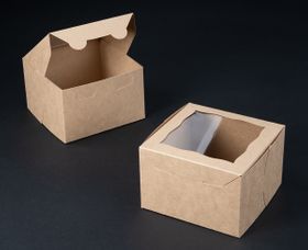 Brown Cake Boxes