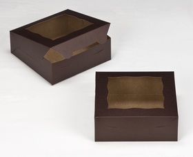 Brown Cake Boxes
