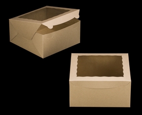 Brown Cake Boxes