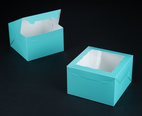 Diamond Blue Cake Boxes