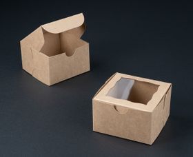Natural Brown Bakery Boxes (eco-friendly)