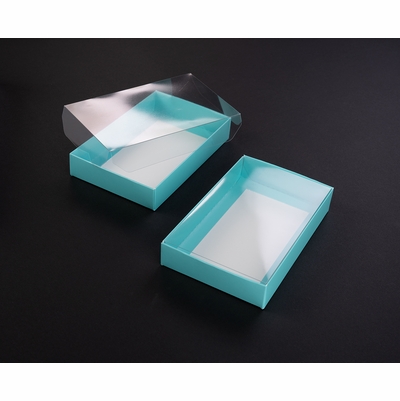 3524x4484 - 7" x 4 3/8" x 1 1/4" Diamond Blue/White Simplex Box Set ...