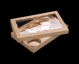 3519x3515x3443 - 9 1/2" x 6" x 1 1/4" White/White Simplex Box with ...