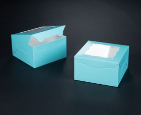 Diamond Blue Cake Boxes