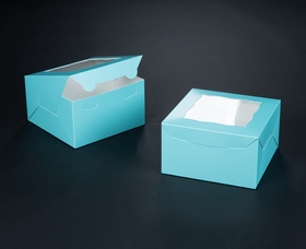 Diamond Blue Cake Boxes