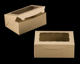 Natural Brown Bakery Boxes (eco-friendly)