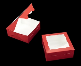 Red Cupcake Boxes