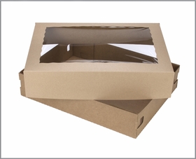 Brown Cake Boxes