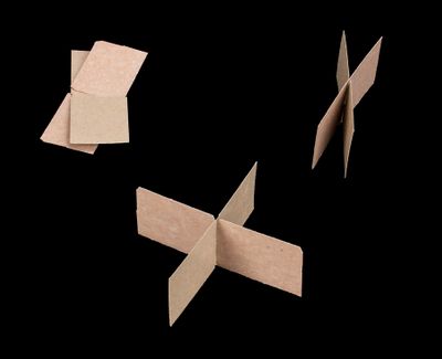 3746 - 6" x 6" x 2" Kraft 4-Cell Coated Divider