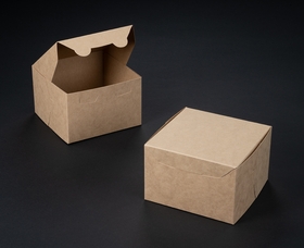 Brown Cake Boxes