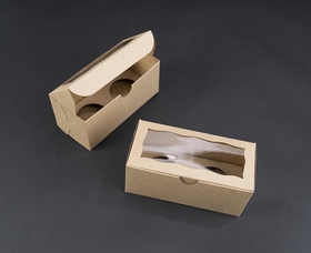 Natural Brown Bakery Boxes (eco-friendly)