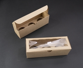Natural Brown Bakery Boxes (eco-friendly)