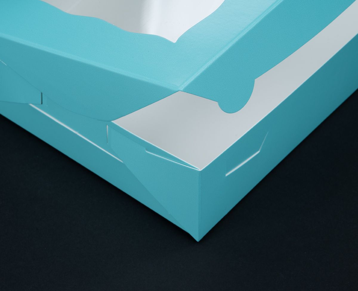 4496 10 X 7 X 2 1 2 Diamond Blue White Lock Tab Box With Window 4496 10 X 7 X 2 1 2 Diamond Blue White Lock Tab Box With Window