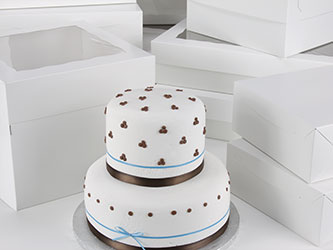 White Cake Boxes