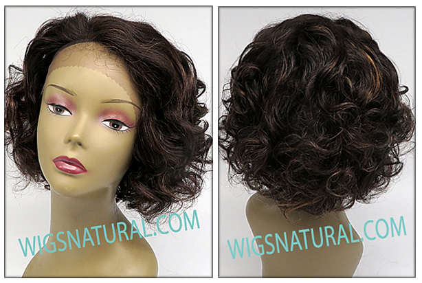 BOBBI BOSS Lace Front Wig MHLF-J (ANN), Premium Human Hair wig, color ...