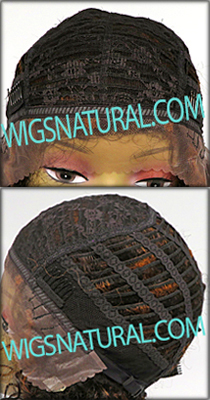 Lace Front Wig, BOBBI BOSS Lace Front Wig MHLF-C, color F1B/30