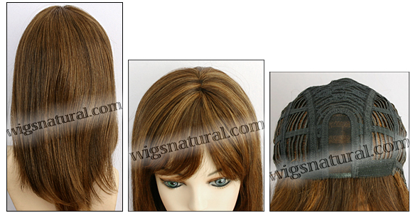Monofilament wig, Remy hair HR-REMY For You, color F4/30, Hollywood ...