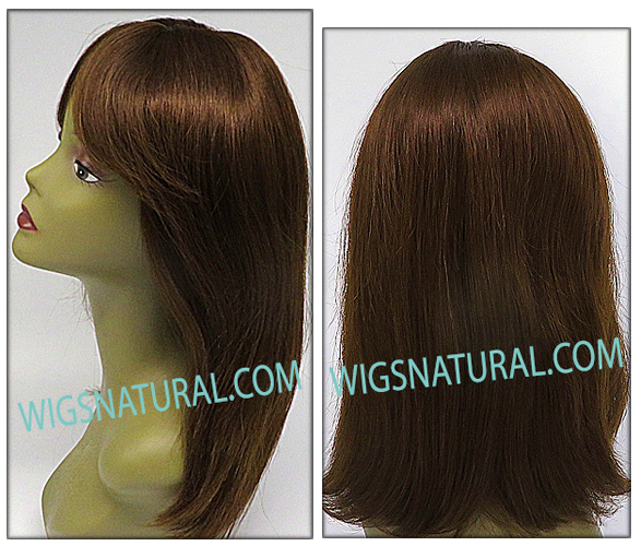 Remy Human Hair Wig HR-REMY HIDY, Sister Wig Brand, Color shown #4