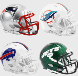 NFL Riddell Replica Mini Helmet Sets - NFL, NCAA Helmet Sets