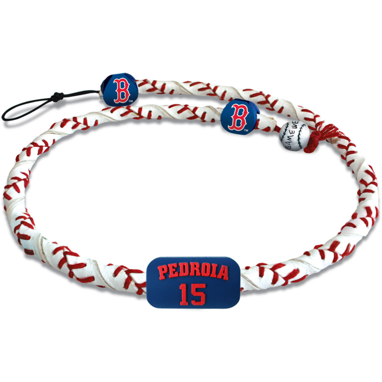 Gamewear Boston Red Sox Necklace Frozen Rope Classic Dustin Pedroia