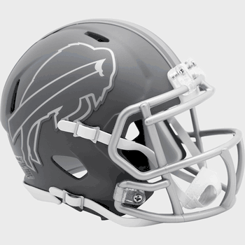 Buffalo Bills NFL Mini Speed Football Helmet SLATE - *NEW* SLATE HELMETS