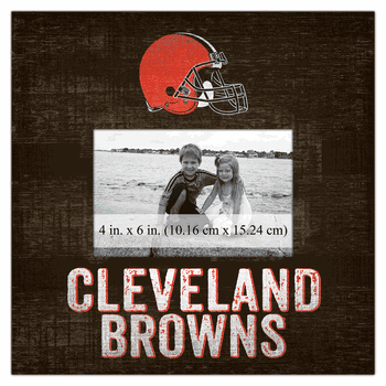 Cleveland Browns Team Name 10"x10" Picture Frame - Home Decor
