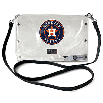 Houston Astros Clear Envelope Purse STRAP (S) - Clear Envelope Purse ...