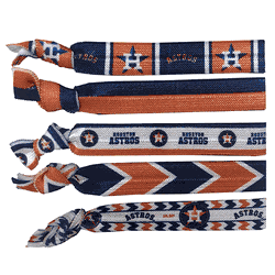 Houston Astros Tieback Headband - - Fan Apparel